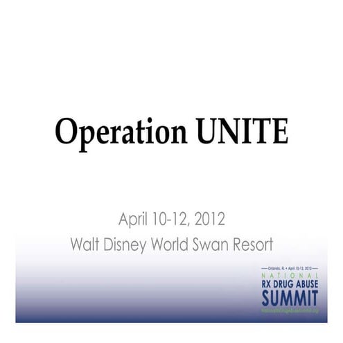 Operation UNITE | PDF