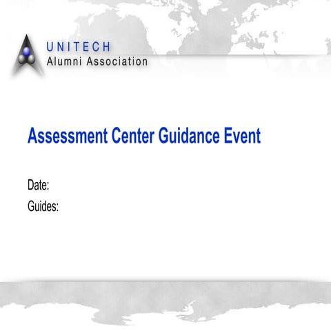 Unitech ac guidance_event_final_reviewed[1] | PPT