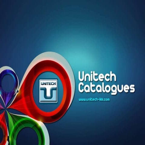 Unitech catalogues powerpoint presentation | PPT