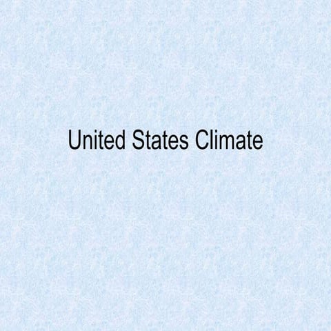 United States Climate | PPT