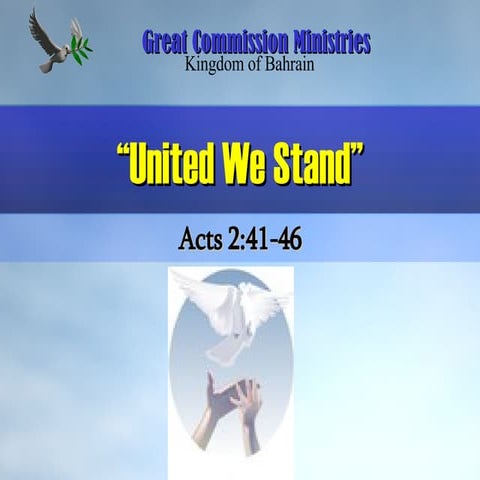 United We Stand | PPT