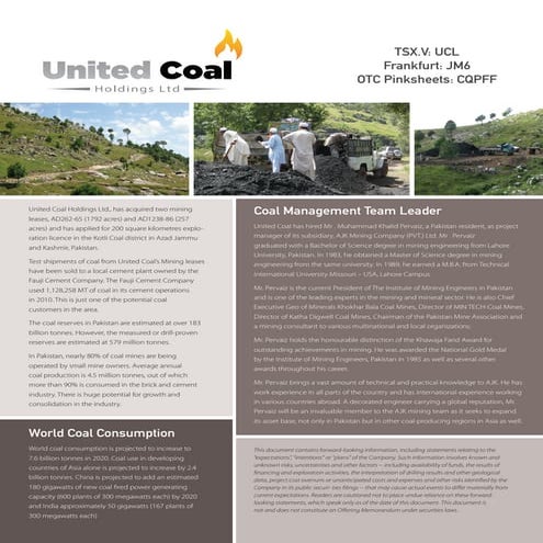 United Coal Corporate Presentation | PDF