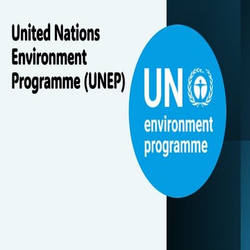 United Nations Environment Programme (UNEP) UPSC | PDF