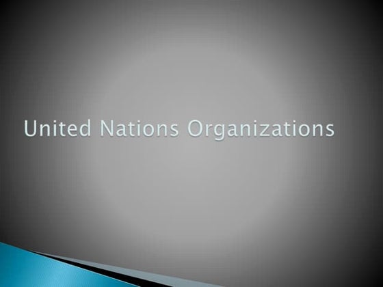 International organisations (divya) | PPTX | Civic affairs | Politics