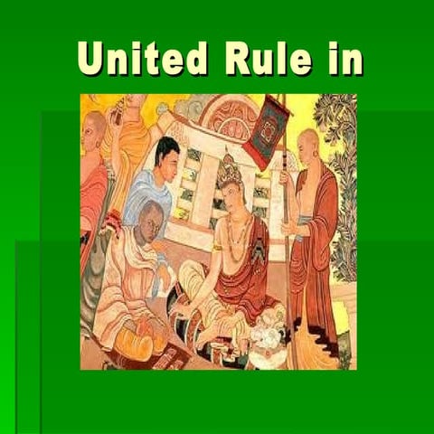 United rule in india | PPT | Buddhism | Religion & Spirituality
