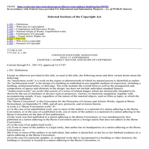 UNITED STATES CODE ANNOTATED - Chapter 1 | PDF