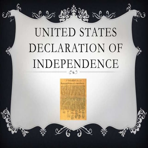 Declaration of independence | PPT