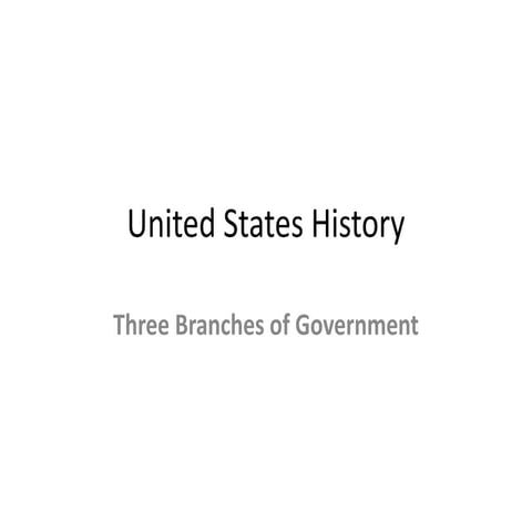 United states history power point | PPTX