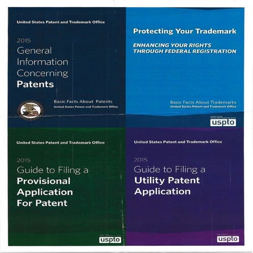 General Info Concerning Patents & Protecting Your Trademark [USPTO] | PDF