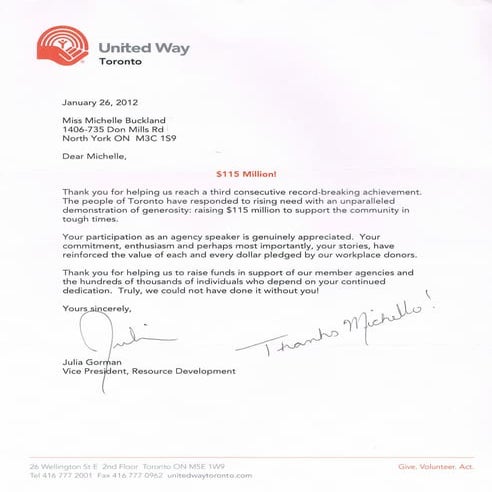 Distinguished United Way Keynote Speaker | PDF