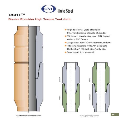 Unite steel tool joints mechanical property | PDF