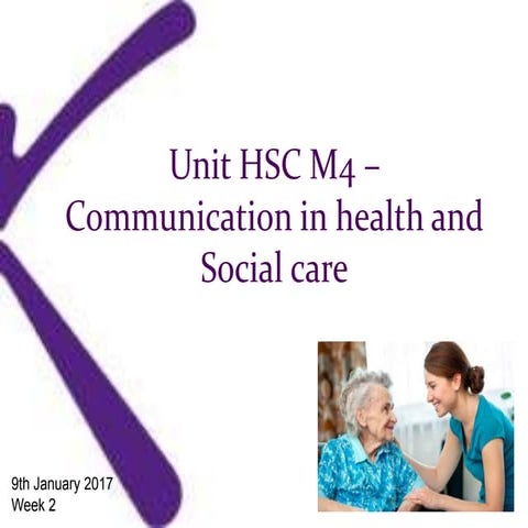 Unit hsc m4 week 2 | PPTX