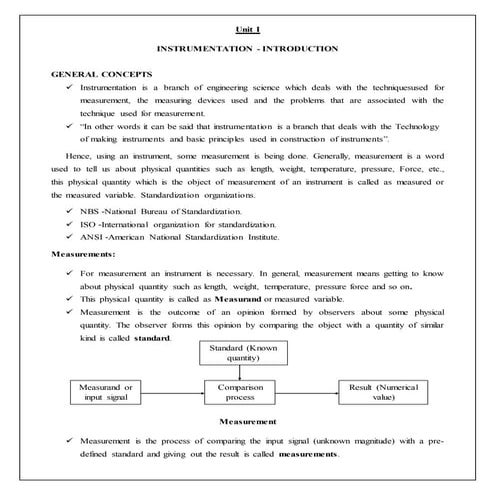 TYPES OF MEASUREMENTS | PDF