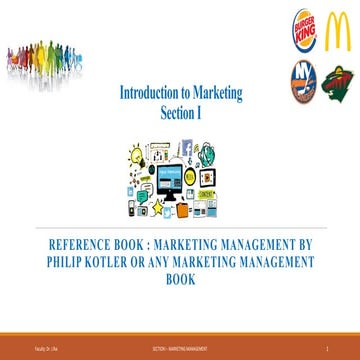 Introduction to the Marketing Management | PDF