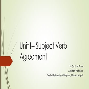 Unit I-- Subject Verb Agreement ppt slides.pdf
