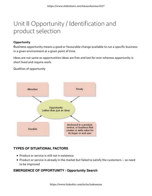 PRODUCT SELECTION | PPT