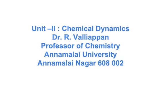 Collision Theory | PPT