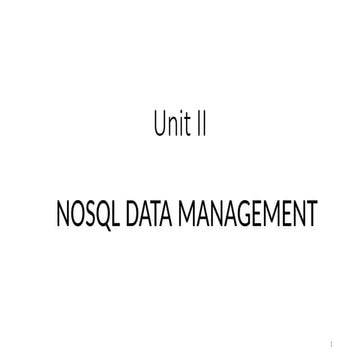 CCS334 Big data Analytics Unit II notes presentation | PPTX