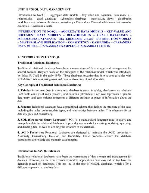 Ccs334 Big Data Analytics Unit Ii Ppt Notes Ppt 2640