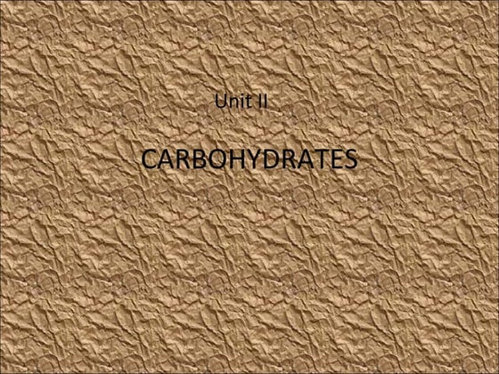 Classification of carbohydrates.ppt | Chemistry | Science