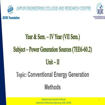 UNIT II- Conventional Energy Generation Methods .pdf