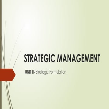 Lesson 1 the 4 levels of strategy | PPTX