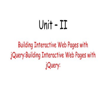 Unit – II (1).pptx