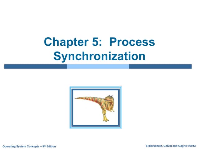 Unit Ii 3 Operating System Process Synchronization Ppt