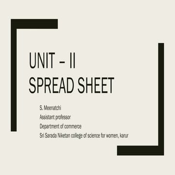 Unit – iv computer paper. Introduction to inventories pptx | PPTX