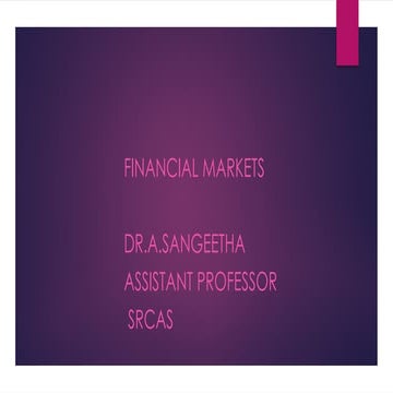 This PPT explains about types of Financial Risk | PPTX