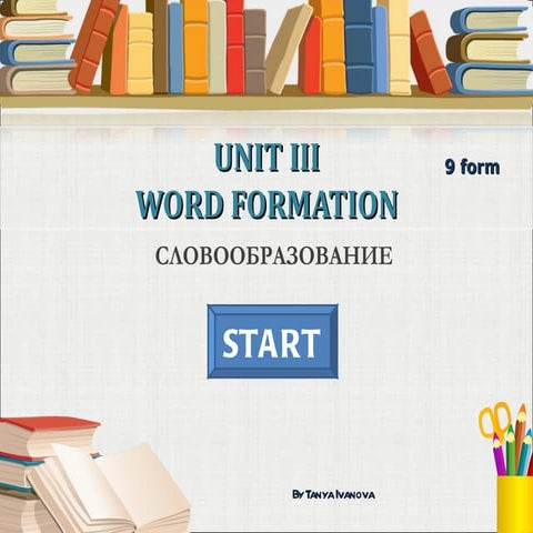 Unit 3. Word formation | PPT | Programming Languages | Computing