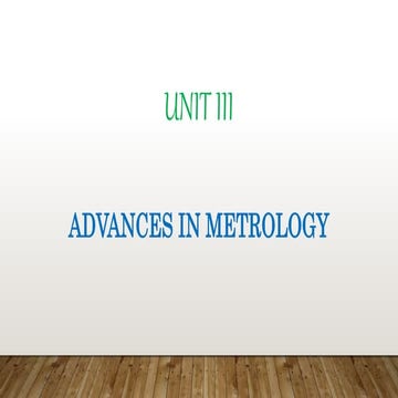 Unit III | PPT
