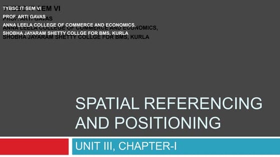 Coordinate Systems Datum And Map Projections Pptx 3 D Graphics Computer Software And