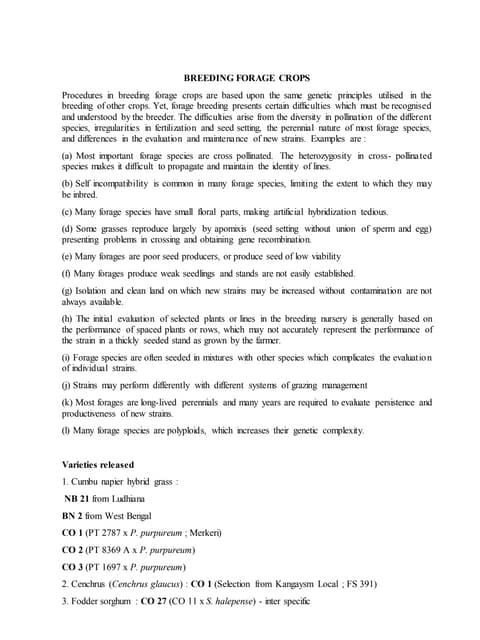 Classification of crops | PPT