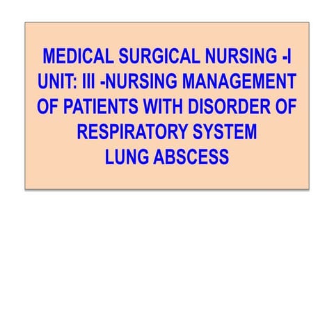 Unit III 2. Lung Abscess.ppt