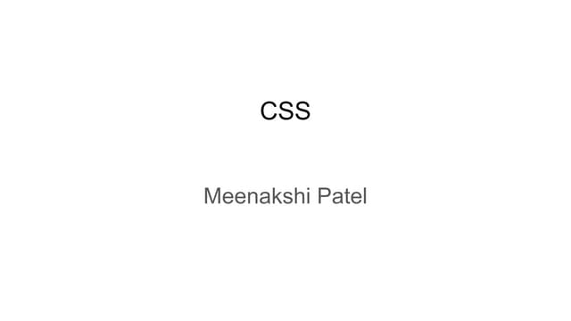 Unit Iii Css And Java Scriptpdf 0302