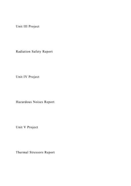 Unit III PowerPoint PresentationEmployee Involvement and Safety .docx