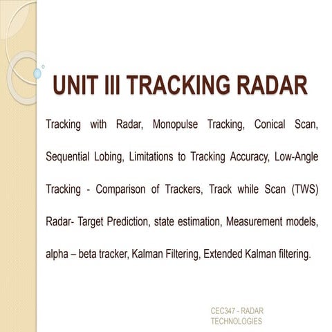 UNIT III TRACKING RADAR.pptx