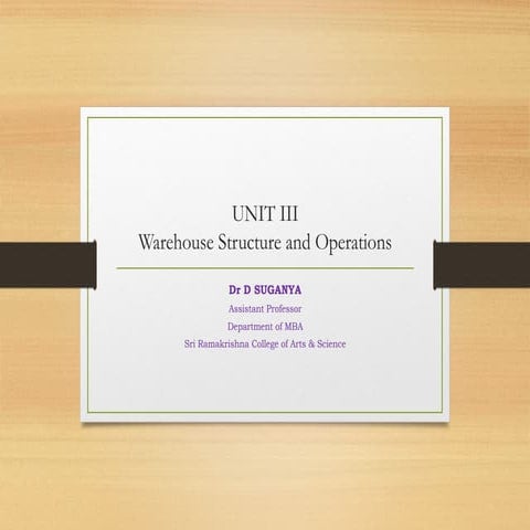 UNIT III Warehouse Operations and structure.pptx