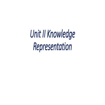 Unit_II_Knowledge_Representation.ppt