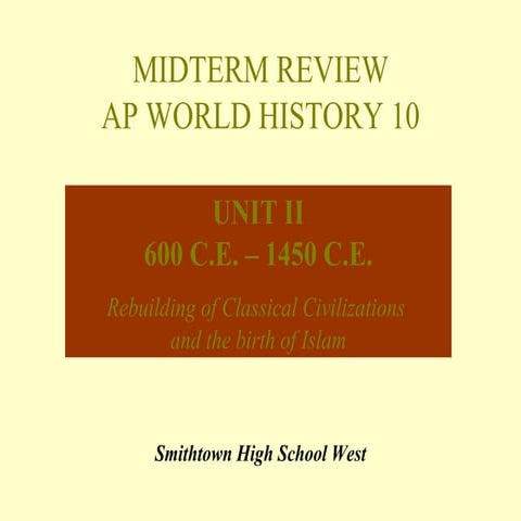 Unit Ii Midterm Review2 | PPT