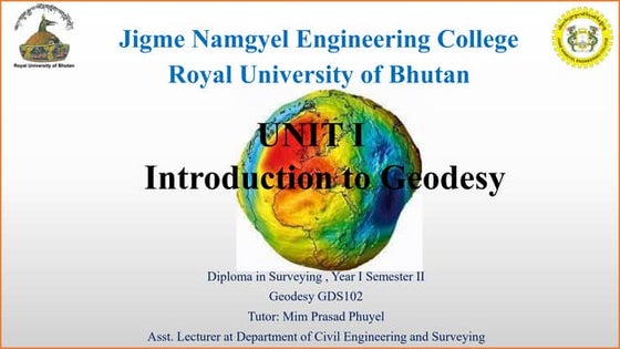 Geodesy - Definition, Types, Uses and Applications | PDF | Geography ...