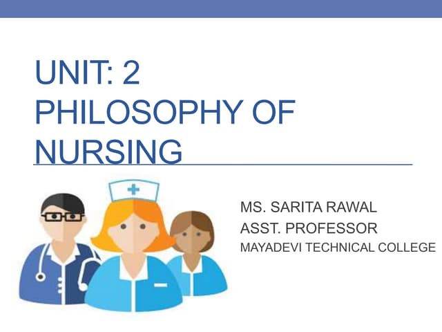Nursing as a profession | PPTX
