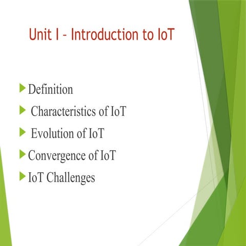 Unit_I_IoT_IntroductiontoIoT_SE_Engineering | PPTX