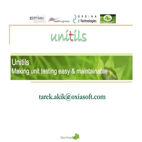 Unitils | PPT