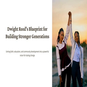 How Pastor Dwight Reed Transforms Communities Through Faith | PDF