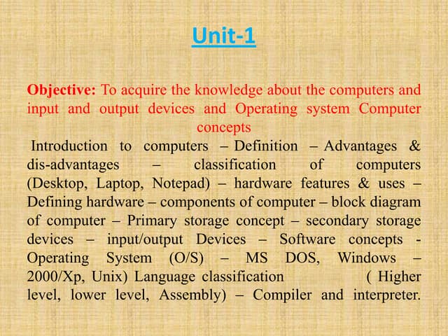 Computer Hardware - Platforms and Technologies | PPT