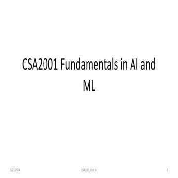 AI AND ML BASED PPT FOR THE CLARIFICATIONS ON DIFFERNT PROBLEMS | PPT