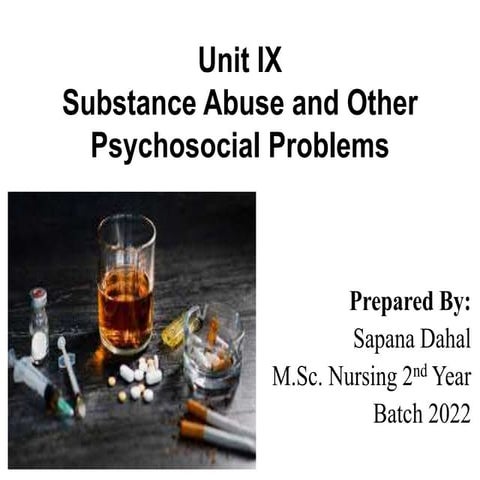 Unit IX substance aaa.pptx | Free Download