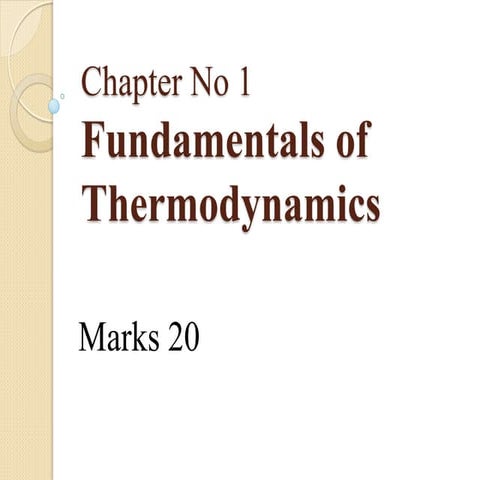 Unit no 1 fundamentals of thermodyanamics | PDF | Physics | Science